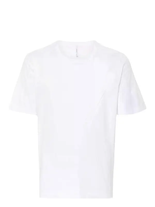Transit Jersey-texture T-shirt - White