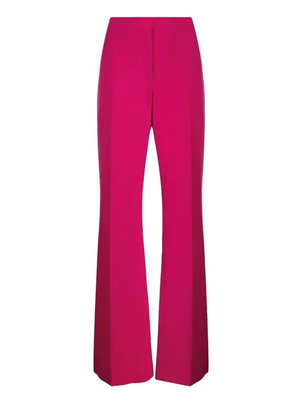 Givenchy Wool-blend Flared Trousers - Pink