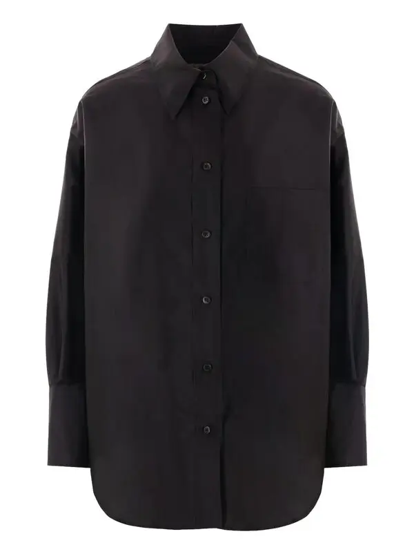 Alberto Biani Silk Shirt - Black