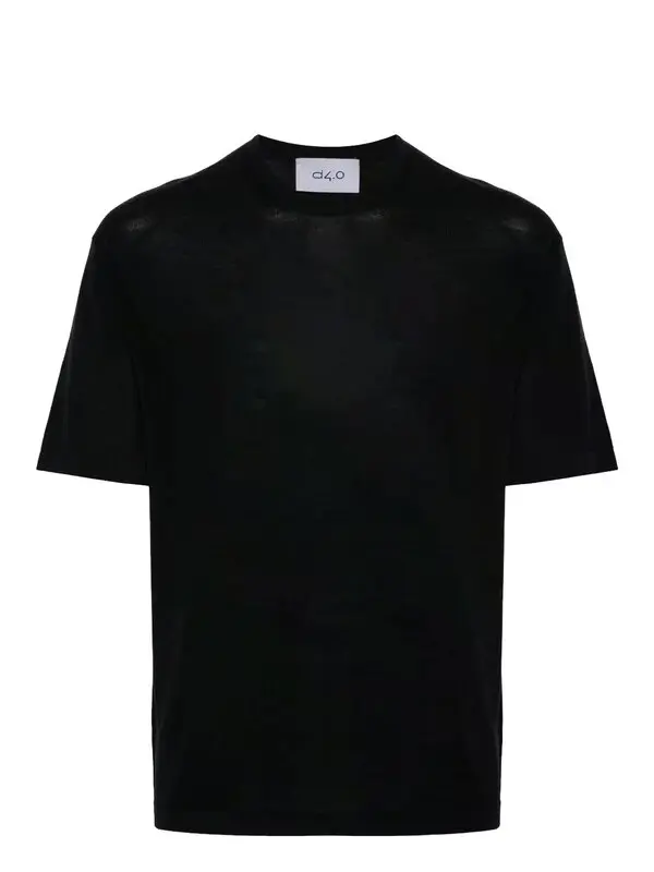 D4.0 Wool Sweater - Black
