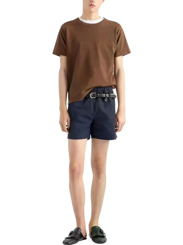 Prada Cotton T-shirt - Brown