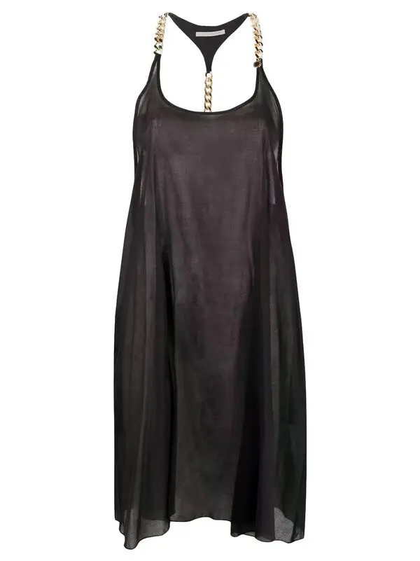Stella McCartney Scoop Neck Knee-length Dress - Black