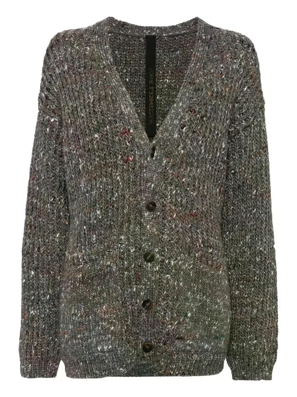 FORME D'EXPRESSION Hobo Cardigan - Grey