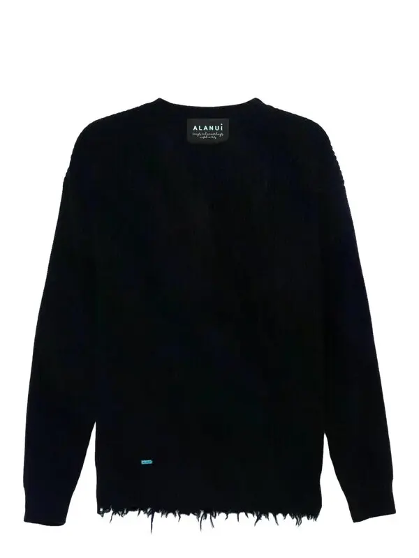 Alanui Crew Neck Sweater - Blue