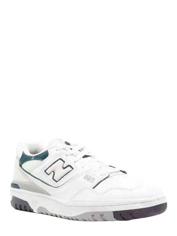 NEW BALANCE 550 Panelled Leather Sneakers - White