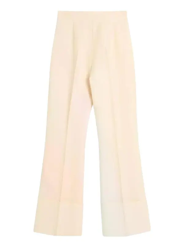 Valentino Garavani Crepe Couture Trousers - Neutrals