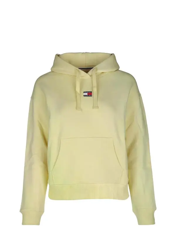 Tommy Hilfiger Logo-patch Hoodie - Yellow