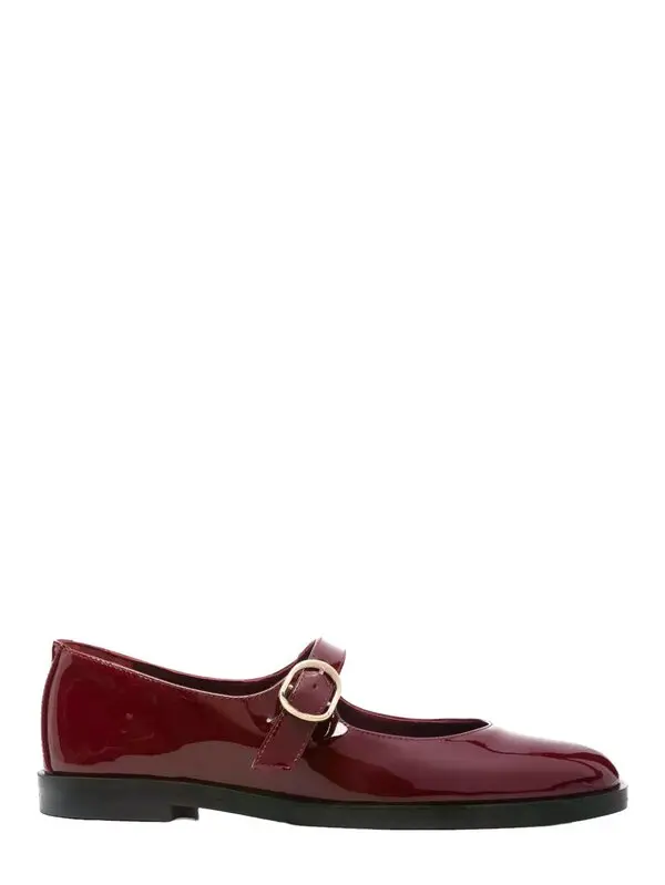 STUART WEITZMAN Loralei Patent Leather Ballet Flats - Red