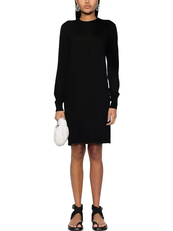 Fabiana Filippi Knitted Wool Dress - Black