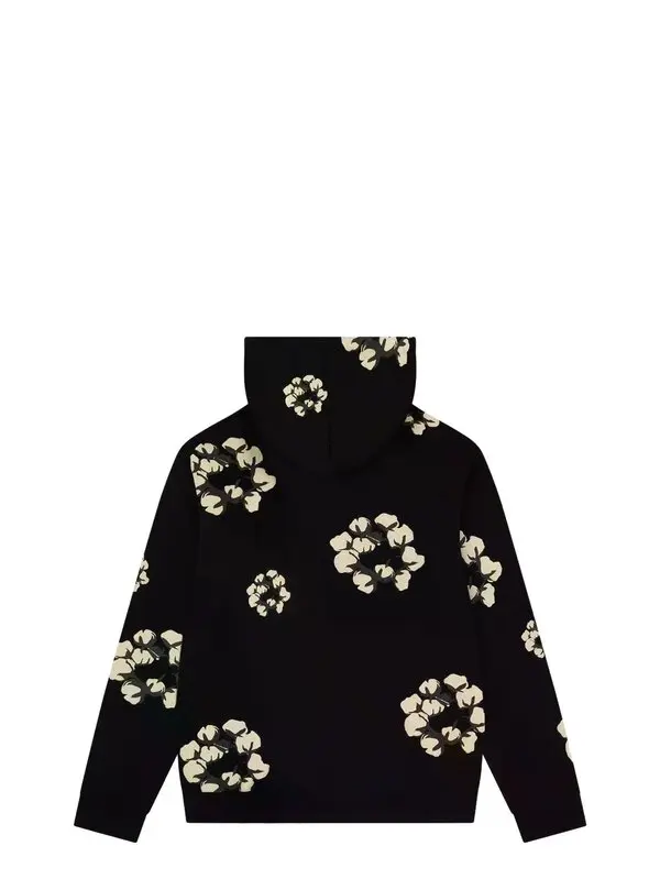 DENIM TEARS Cactus Tears Wreath Hoodie - Black