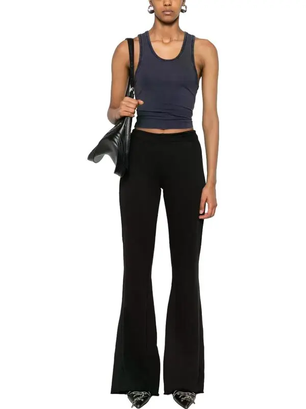 ENTIRE STUDIOS Cropped Tank Top - Blue