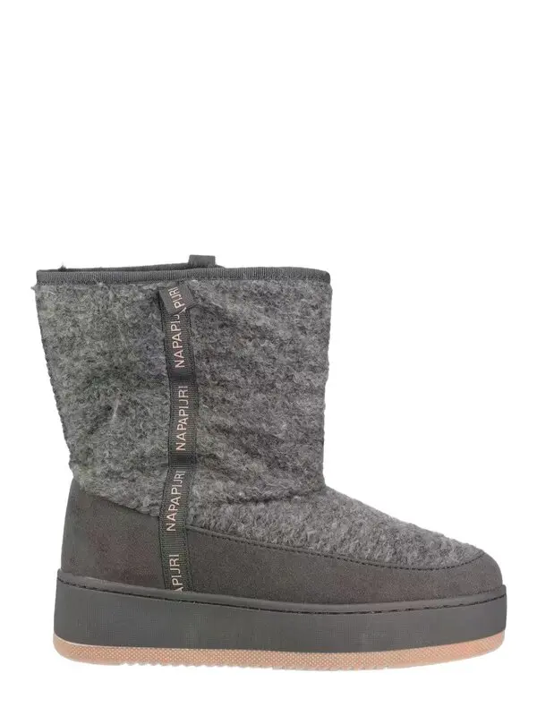 NAPAPIJRI Fleece Lined Ankle Boots - Grey