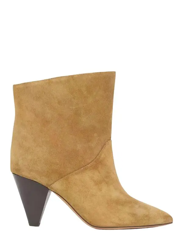 Isabel Marant Étoile Loline Suede Ankle Boots - Neutrals