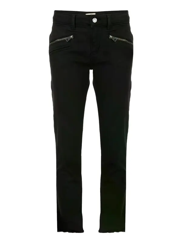 Zadig&Voltaire Cotton Blend Ava Jeans - Black