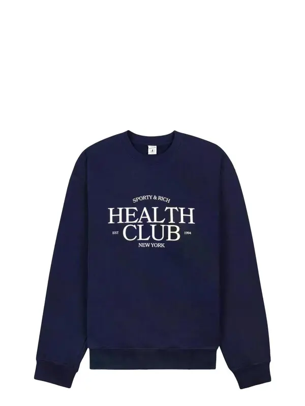 Sporty & Rich Slogan-print Sweatshirt - Blue