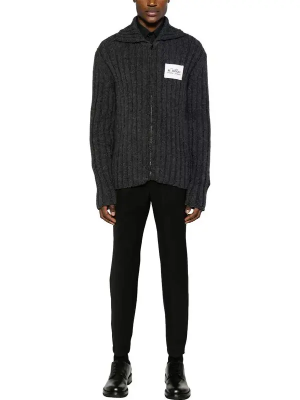 Dolce & Gabbana Virgin Wool Re-edition Cardigan - Grey