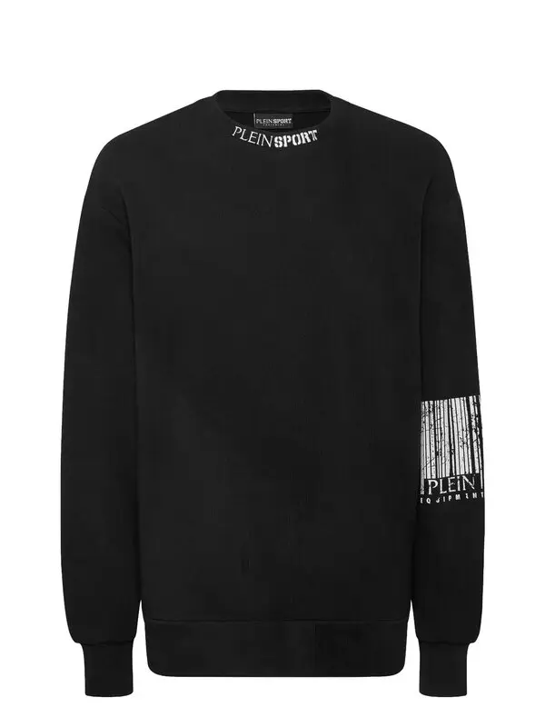 PLEIN SPORT Barcode Sweatshirt - Black