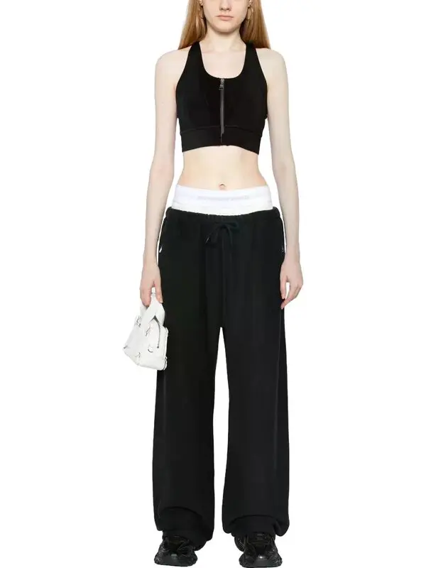 Alexander Wang Cotton Track Pants - Black