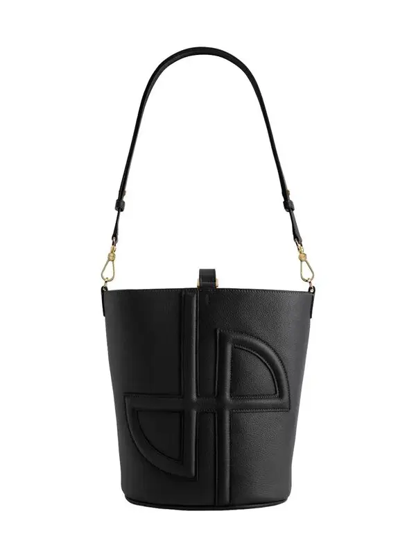 PATOU Jp Bucket Bag - Black
