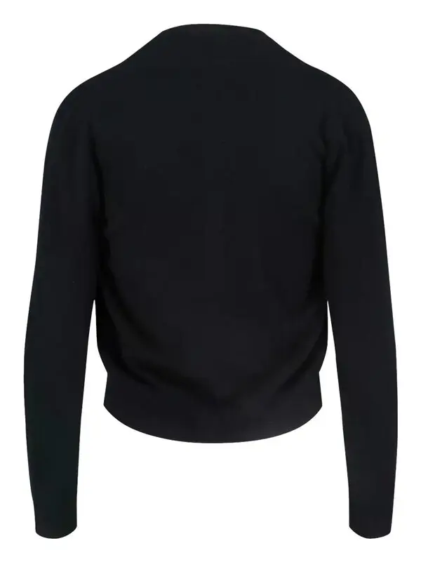 CANESSA Cashmere Cardigan And Top Set - Black