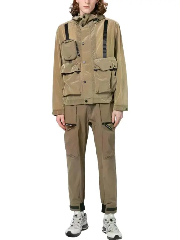 SPOONYARD Primeflex Drop-crotch Tech Joggers - Brown