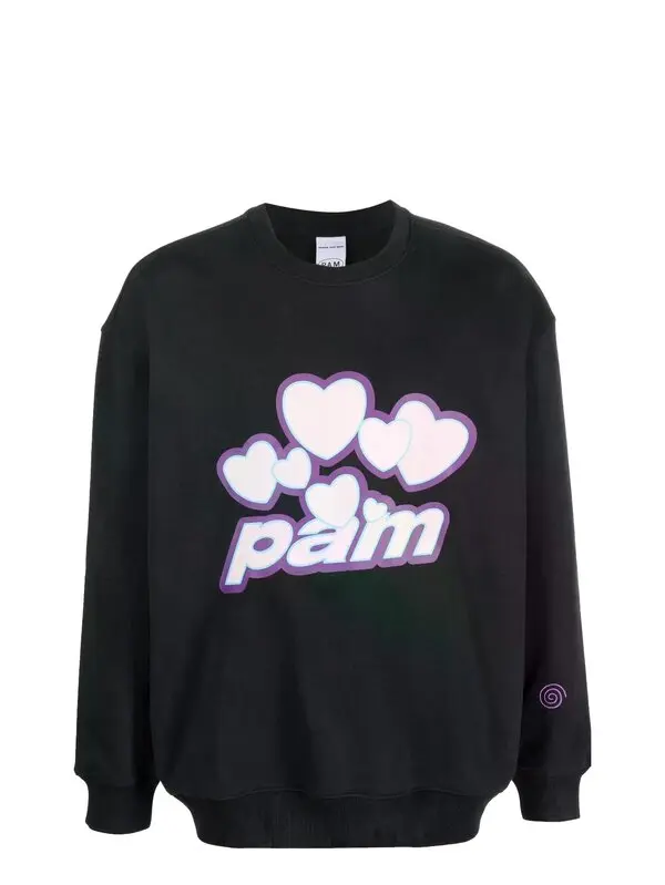 PERKS AND MINI Organic Cotton Graphic Sweatshirt - Black