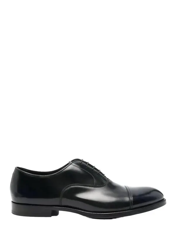 DOUCAL'S Leather Oxford Shoes - Blue