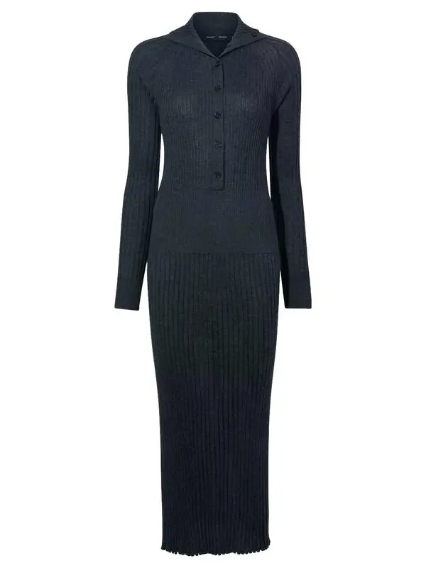 Proenza Schouler Maeve Midi Dress - Grey