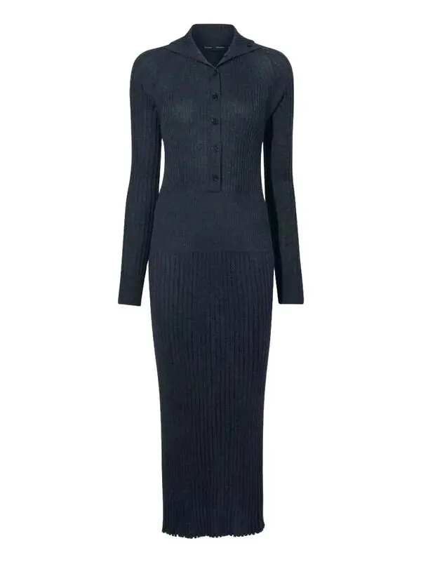 Proenza Schouler Maeve Midi Dress - Grey