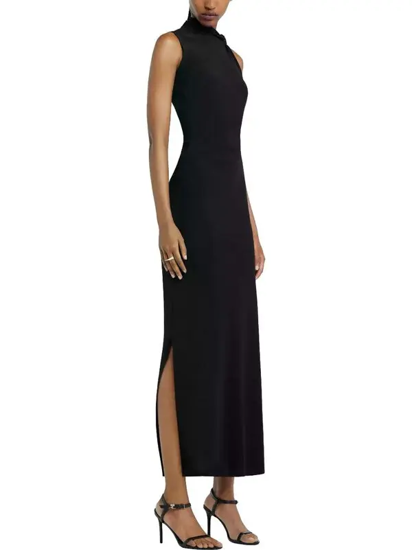 COURREGES Draped Dress - Black