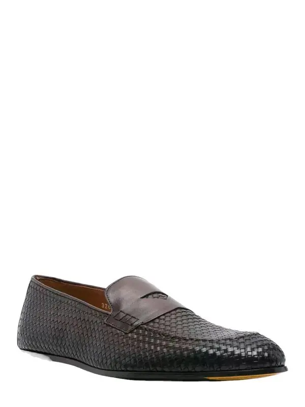 DOUCAL'S Leather Loafers - Brown