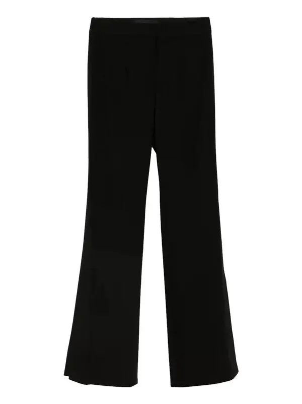 JUUN.J Elasticated Waistband Straight Leg Trousers - Black