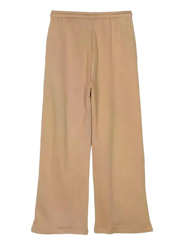 BASERANGE Wide-leg Cotton Track Pants - Neutrals