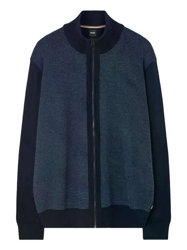 BOSS Daveto Cardigan - Blue