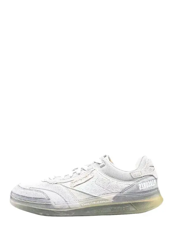 REEBOK X Pleasures Club C Legacy Transparent-sole Sneakers - Neutrals