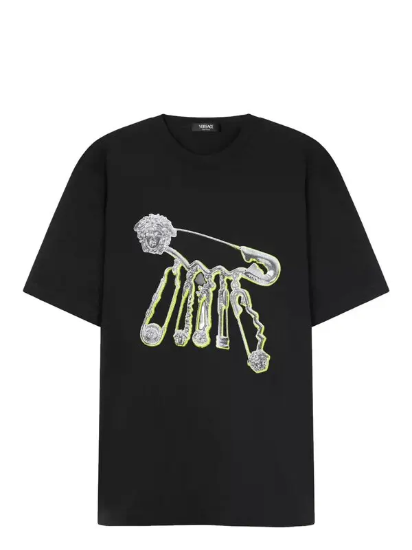 Versace Pop Pin T-shirt - Black