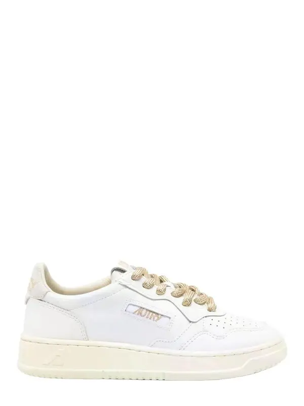 AUTRY Medalist Low Leather Sneakers - White