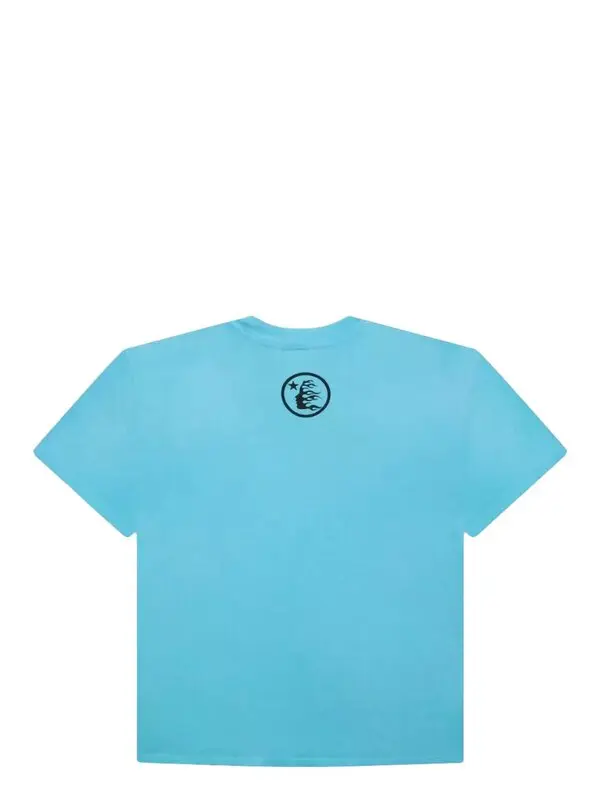 HELLSTAR Box Logo T-shirt - Blue