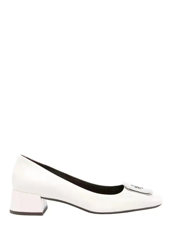 Tory Burch Georgia 35mm Block Heel Pumps - Neutrals