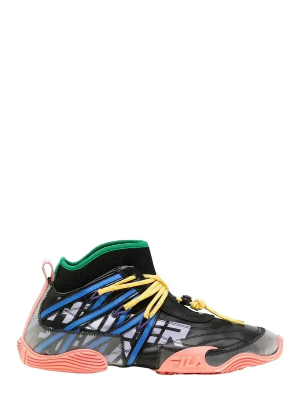 HAIDER ACKERMANN X Fila Tori Panelled Sneakers - Black