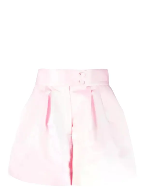 STYLAND Satin-finish Mini Shorts - Pink