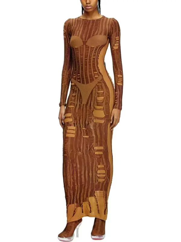 DIESEL® M-calimera Maxi Dress - Brown