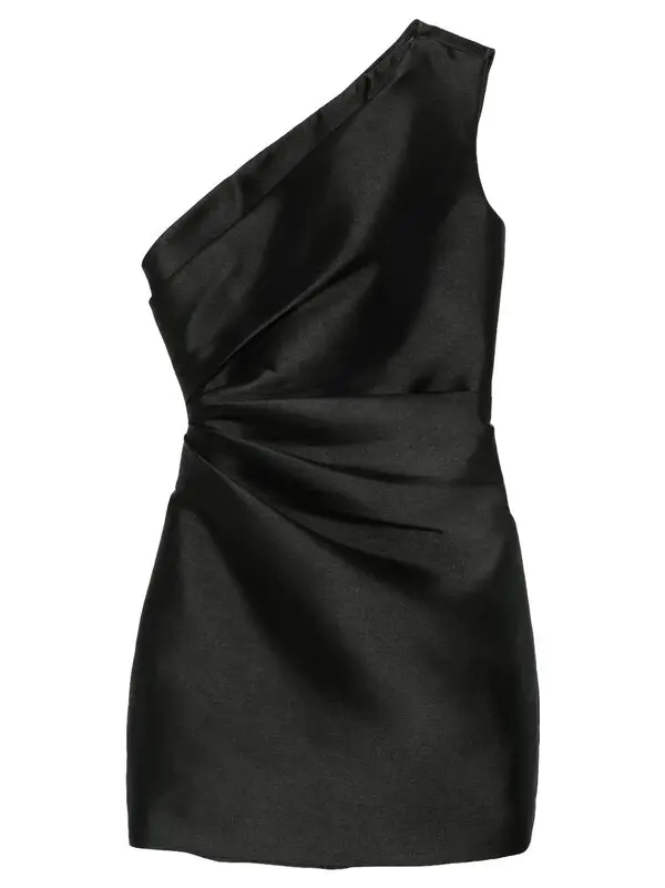 Solace London Nori Mini Dress - Black