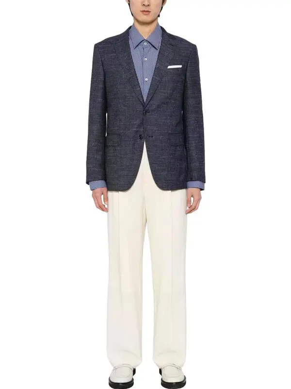 BOSS Single-breasted Blazer - Blue
