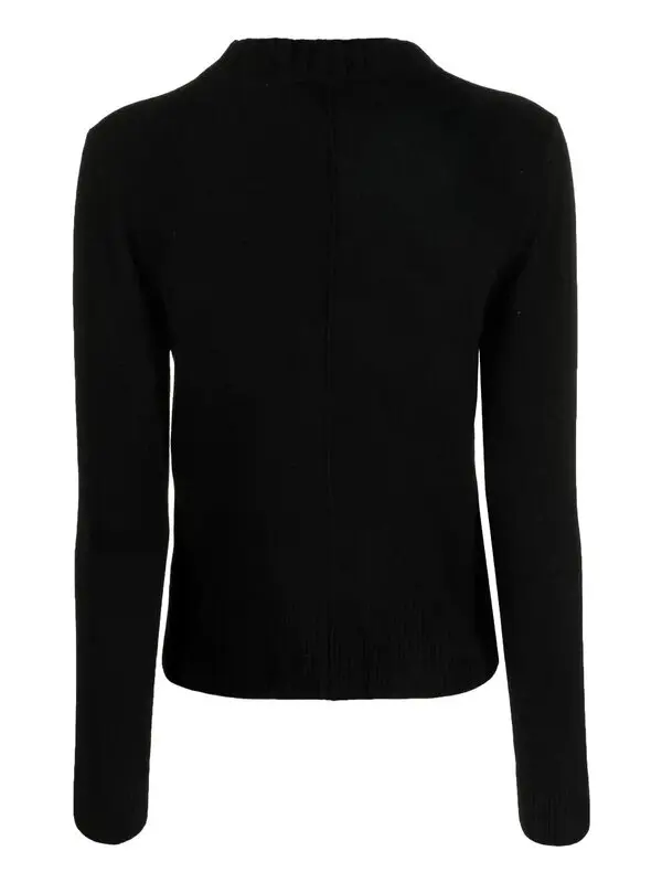 Chinti & Parker Crew Neck Knitted Jumper - Black