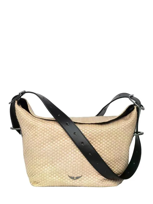 Zadig&Voltaire Jane Woven Shoulder Bag - Neutrals