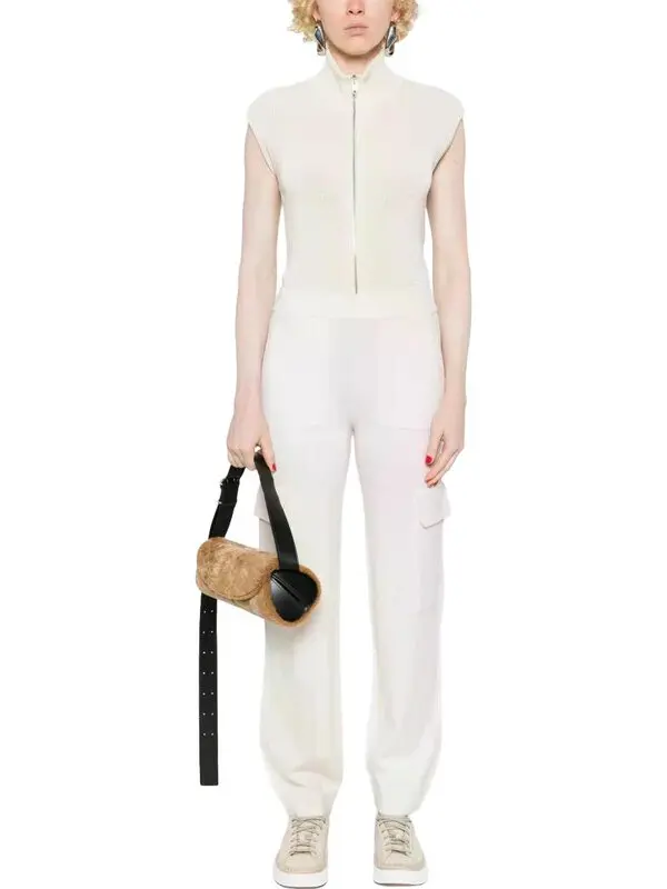 Peserico Knitted Cargo Trousers - Neutrals