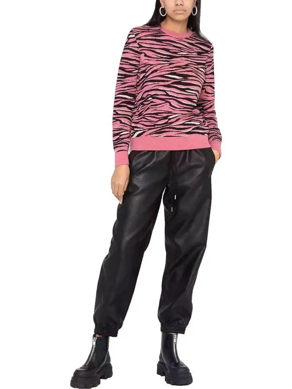 Stella McCartney Kira Faux Leather Trousers - Black