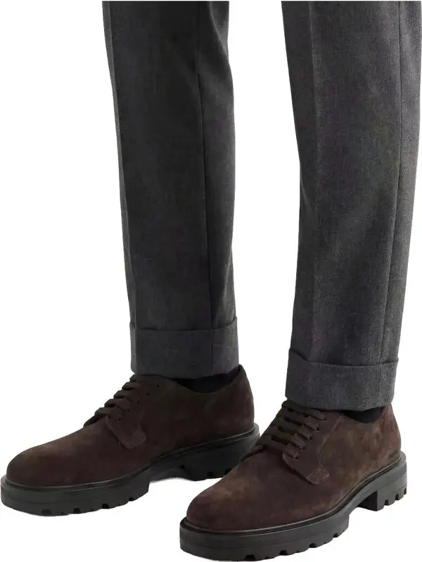 Hogan Lace-up Derby Shoes - Brown