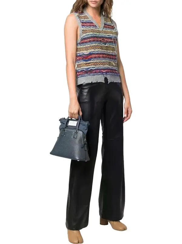 MAISON MARGIELA Mini 5ac Classique Top-handle Bag - Blue